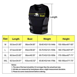 Zeraty Life Jacket Adult Impact Vest for Outdoor Floating Swimming Ski|CE Proof 50N