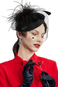 babeyond fascinator hat veil feather fascinators hair clip tea party pillbox derby hat fascinator bridal wedding black