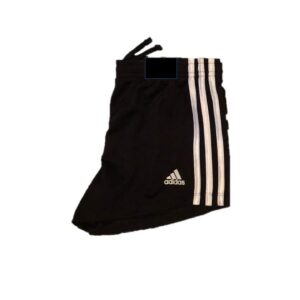 adidas Girls Youth Core Athletic Short (Black, Medium-10/12)