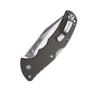 Cold Steel Code 4 3.5" S35VN Razor-Sharp Clip Point Blade 5" 6061 Aluminum HandleFolding Knife w/Tri-Ad Lock, Boxed