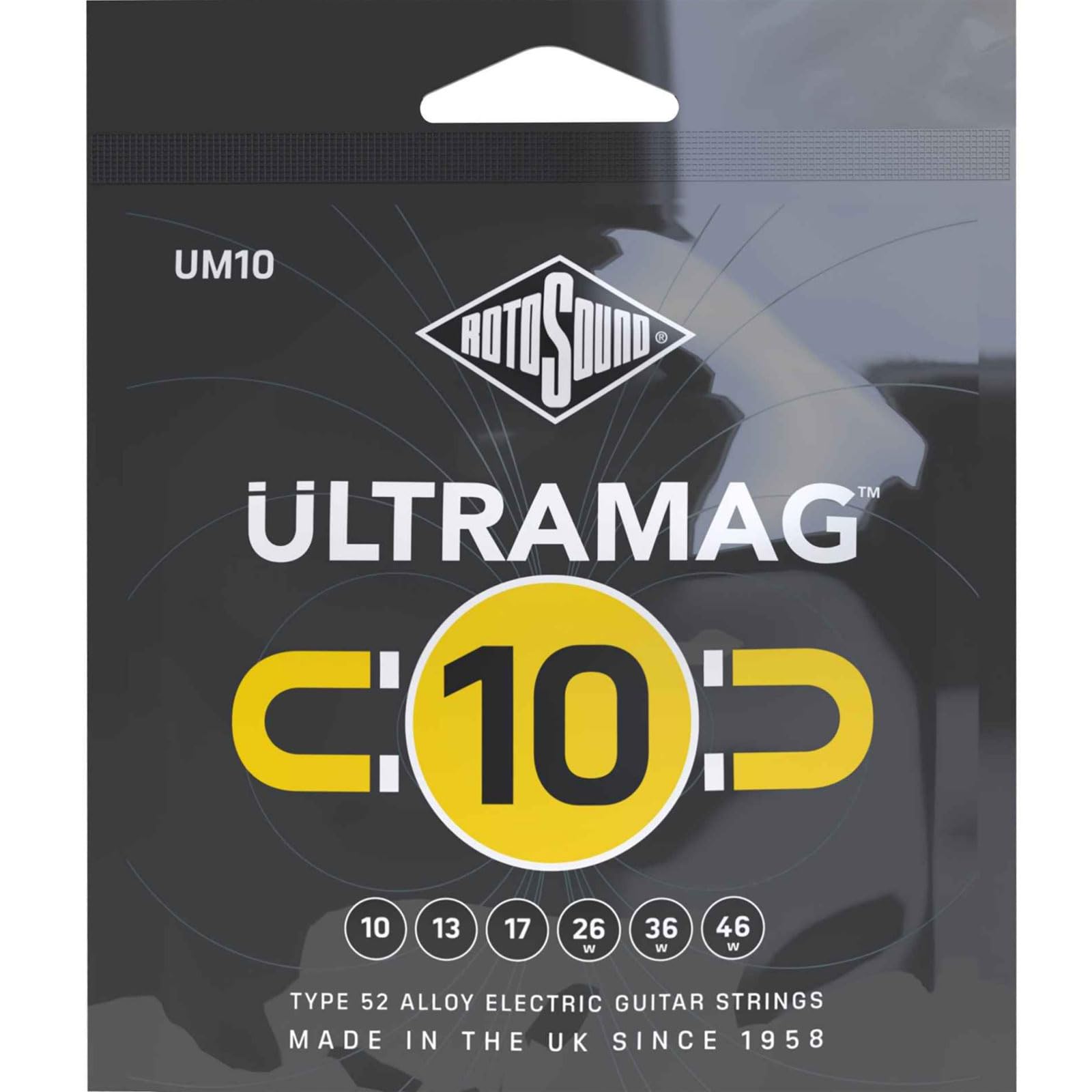 Rotosound Ultramag UM10 High End Electric Guitar Strings 11-48