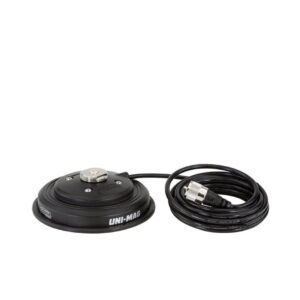 rugged radios nmo mount for antenna with magnetic mounting base and 13' foot coax cable