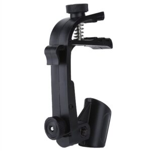 Drum Rim Clamp, 2 Pcs Adjustable Drum Mount Microphone Holder Mic Clip Instrument Accessory