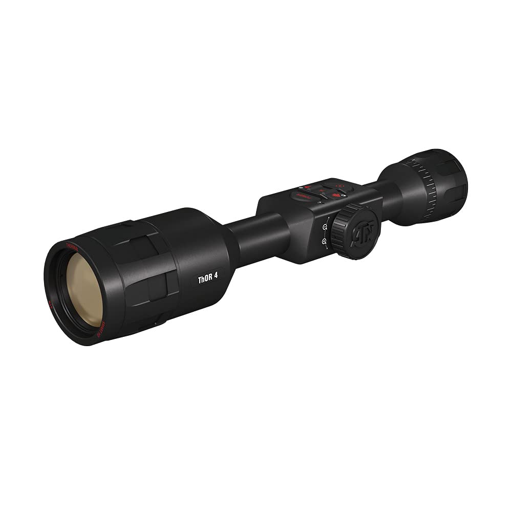 ATN Thor 4 640x480, 2.5-25x Thermal Scope w/Video rec in HD, Smooth Zoom, Bluetooth and Wi-Fi (Streaming, Gallery & Controls)