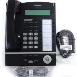 Panasonic KX-T7633 24 Button Backlit Display Speakerphone - Black (Renewed)