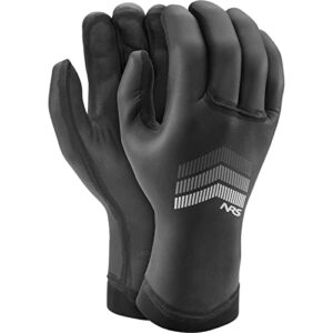 nrs maverick 2mm neoprene gloves-black-s