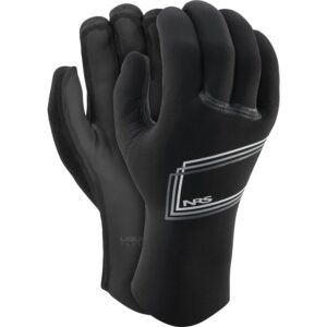 nrs maxim 3mm neoprene gloves-black-s