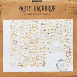 Ginger Ray Gold Foil Flower Party Hanging Backdrop Photobooth Wall Pick & Mix