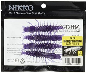 nikko zaza hellgrammite artificial fishing bait, junebug