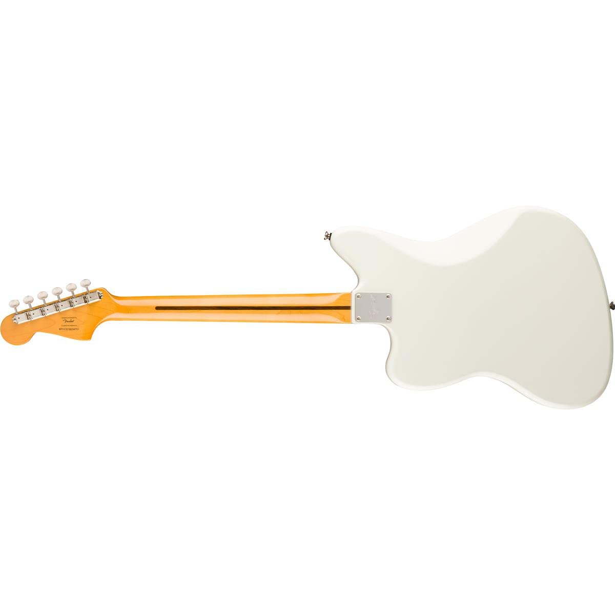 Squier Classic Vibe 60s Jazzmaster Electric Guitar, with 2-Year Warranty, Olympic White, Laurel Fingerboard