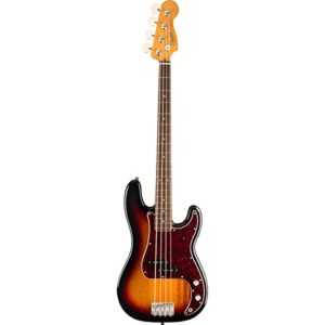 squier classic vibe 60s precision bass, 3-color sunburst, laurel fingerboard