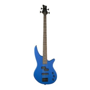 jackson js series spectra bass js2, metallic blue, laurel fingerboard