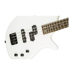 Jackson JS Series Spectra Bass JS2, Snow White, Laurel Fingerboard