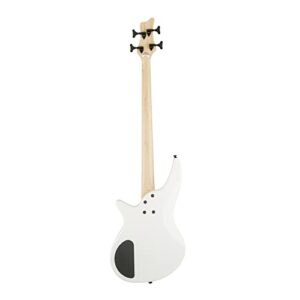 Jackson JS Series Spectra Bass JS2, Snow White, Laurel Fingerboard