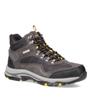 skechers trego - pacifico hiking boot gray 8 m