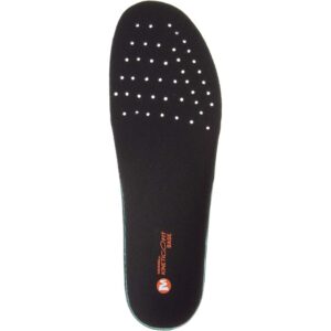 merrell men's memory foam base insole, black, 7