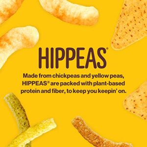 Hippeas Organic Chickpea Puffs, Vegan Nacho Vibes, 4 Ounce (Pack of 1), 4g Protein, 3g Fiber, Vegan, Gluten-Free, Crunchy, Plant Protein Snacks