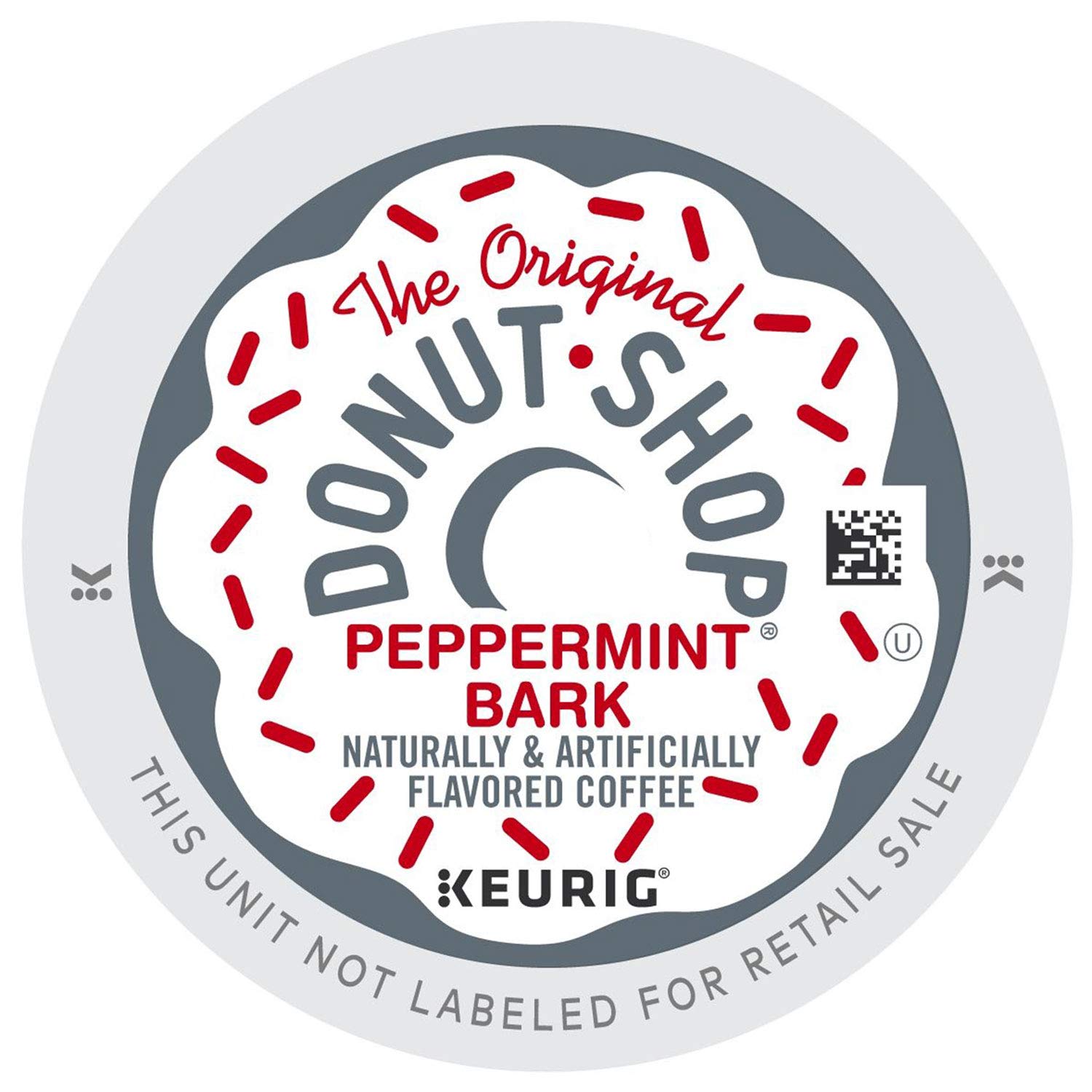 The Original Donut Shop Peppermint Bark K-Cup Pods, 24/box