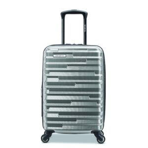 samsonite ziplite 4.0 hardside spinner luggage (silver oxide, 20 inch carryon)