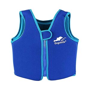 vine kids swim vest toddler learn to swim floatation jackets training vest for boys girls (1-2 years)