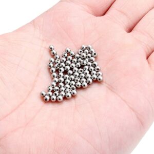 SCERRING 80PCS 16G 316L Surgical Steel Externally Threaded Replacement Balls Body Jewelry Piercing Barbell Parts For Women Men 3mm