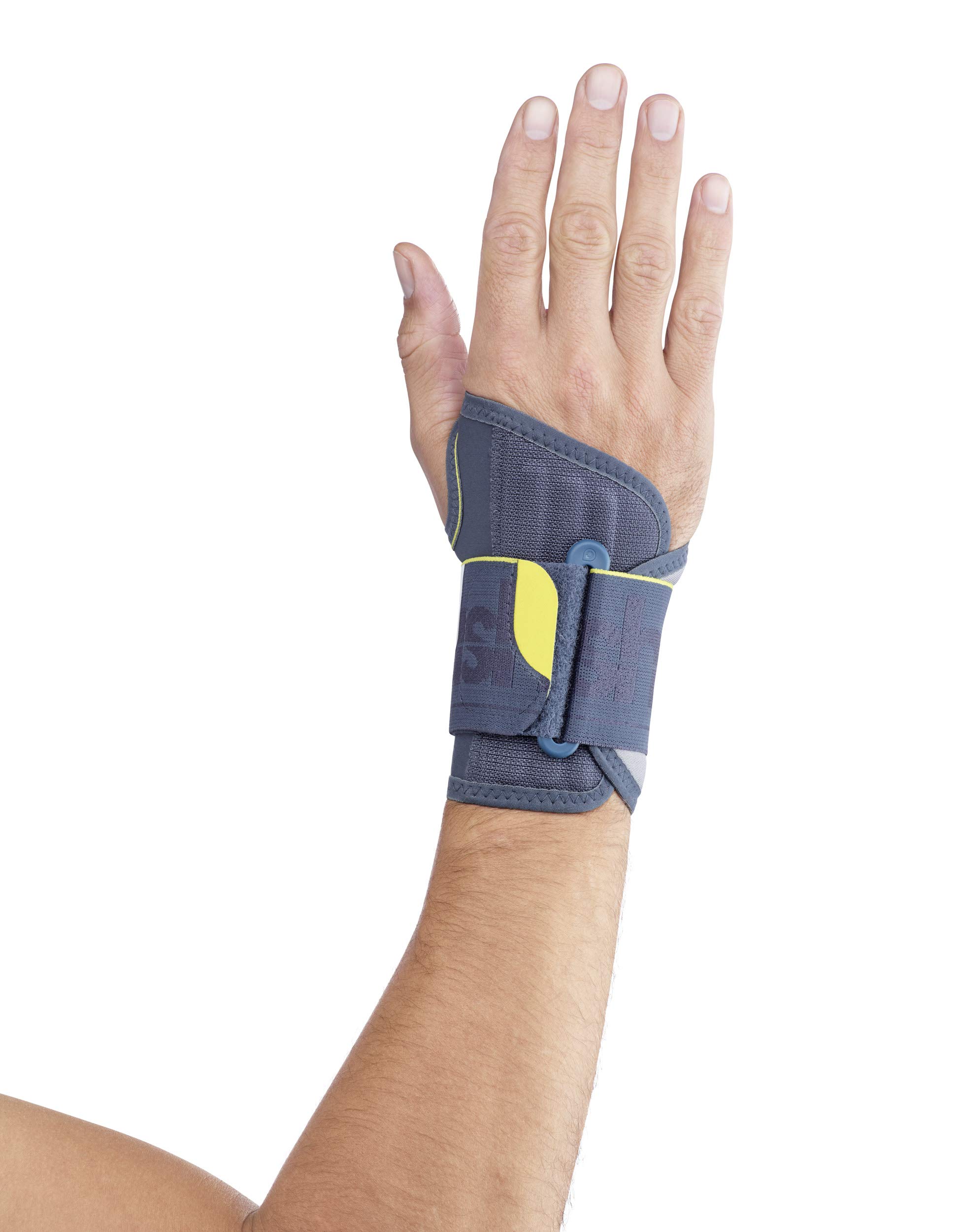 Push Sports Wrist Brace for Athletic Wrist Support. Comfortable, Easy-to-Wear Brace for Tendonitis, Fractures, Injuries, and Arthritis. (Left Small)