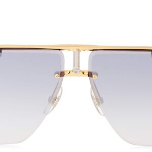 Carrera 1016/S Rectangular Sunglasses, Gold/Grey Shaded, 64