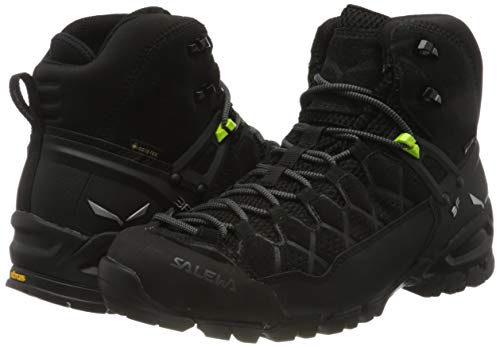 Salewa Men's MS ALP Trainer MID GTX Trekking & Hiking Boots, Black, 9.5