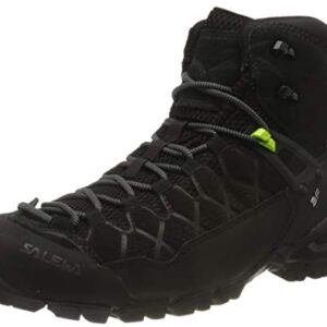 Salewa Men's MS ALP Trainer MID GTX Trekking & Hiking Boots, Black, 9.5