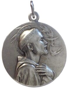 saint francis of assisi medal - the patron saints medals -100% made in italy (st.francis big size)