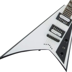 Jackson JS Series Rhoads JS32T - White with Black Bevels