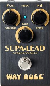 jim dunlop supa lead mkiii smalls guitar overdrive effect pedal (wm31)