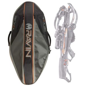 Ravin R181 Soft-Shell Crossbow Case For Use Exclusively With Ravin Crossbows R26/R29/R29X, Black