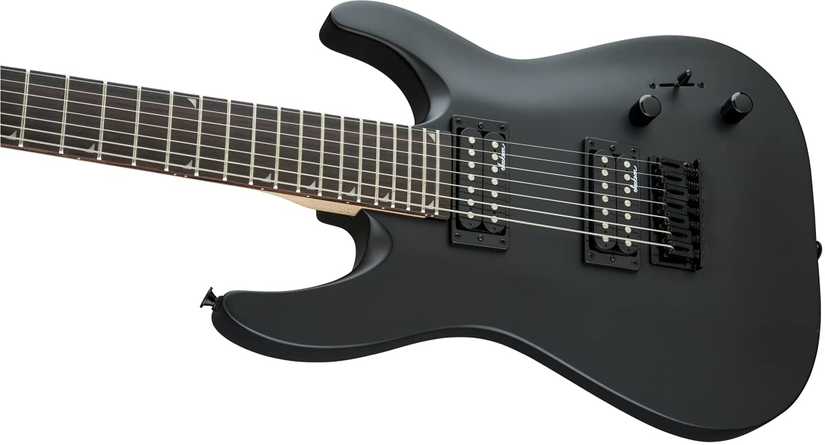 Jackson JS Series Dinky Arch Top JS22-7 DKA HT 7-String Right-Handed Electric Guitar with Amaranth Fingerboard (Satin Black)