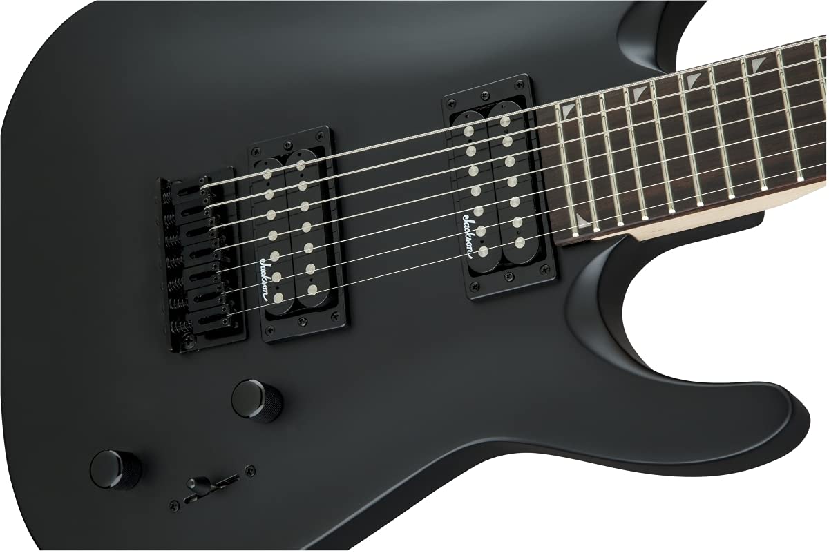 Jackson JS Series Dinky Arch Top JS22-7 DKA HT 7-String Right-Handed Electric Guitar with Amaranth Fingerboard (Satin Black)