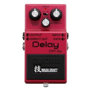 boss dm-2w waza craft delay pedal