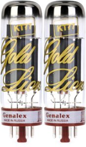 genalex gold lion kt77 power tubes - matched duet