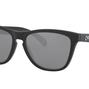 Oakley OO9013 Square Sunglasses, Matte Black/Prizm Black Polarized, 55 mm