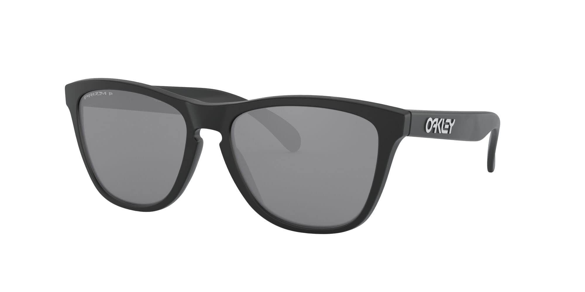 Oakley OO9013 Square Sunglasses, Matte Black/Prizm Black Polarized, 55 mm