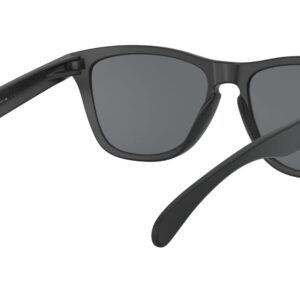 Oakley OO9013 Square Sunglasses, Matte Black/Prizm Black Polarized, 55 mm