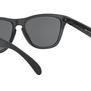 Oakley OO9013 Square Sunglasses, Matte Black/Prizm Black Polarized, 55 mm