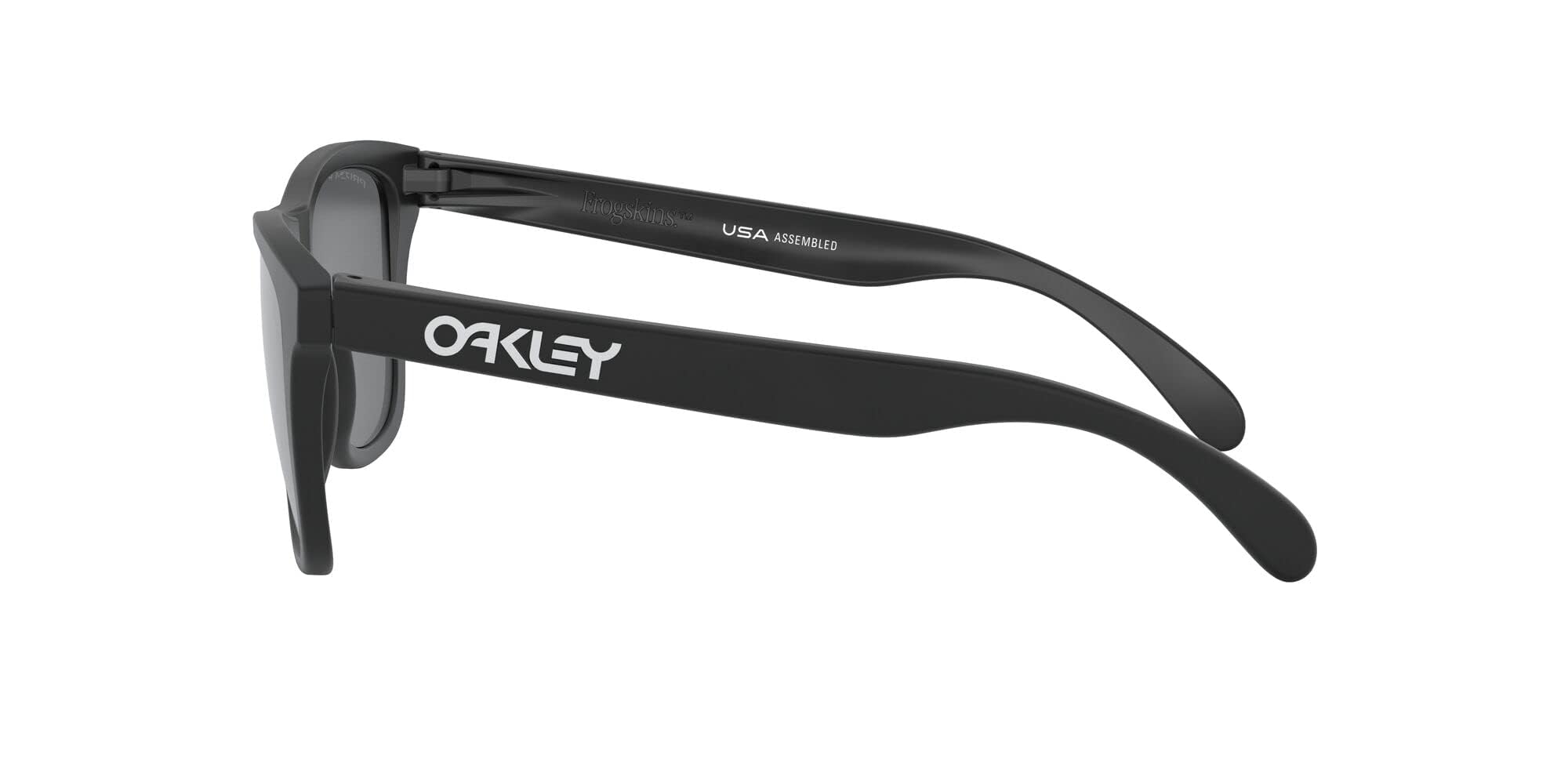 Oakley OO9013 Square Sunglasses, Matte Black/Prizm Black Polarized, 55 mm