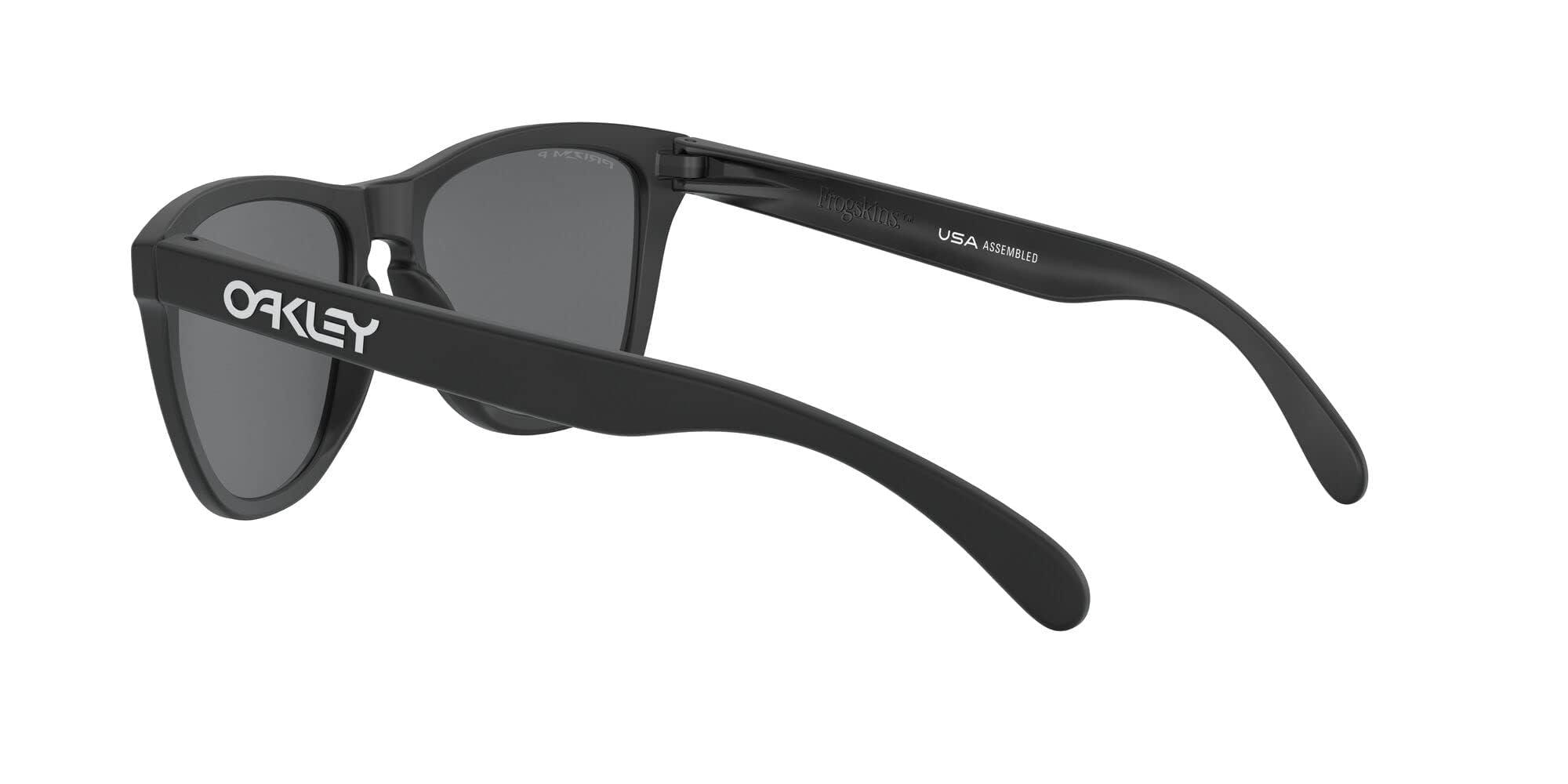 Oakley OO9013 Square Sunglasses, Matte Black/Prizm Black Polarized, 55 mm