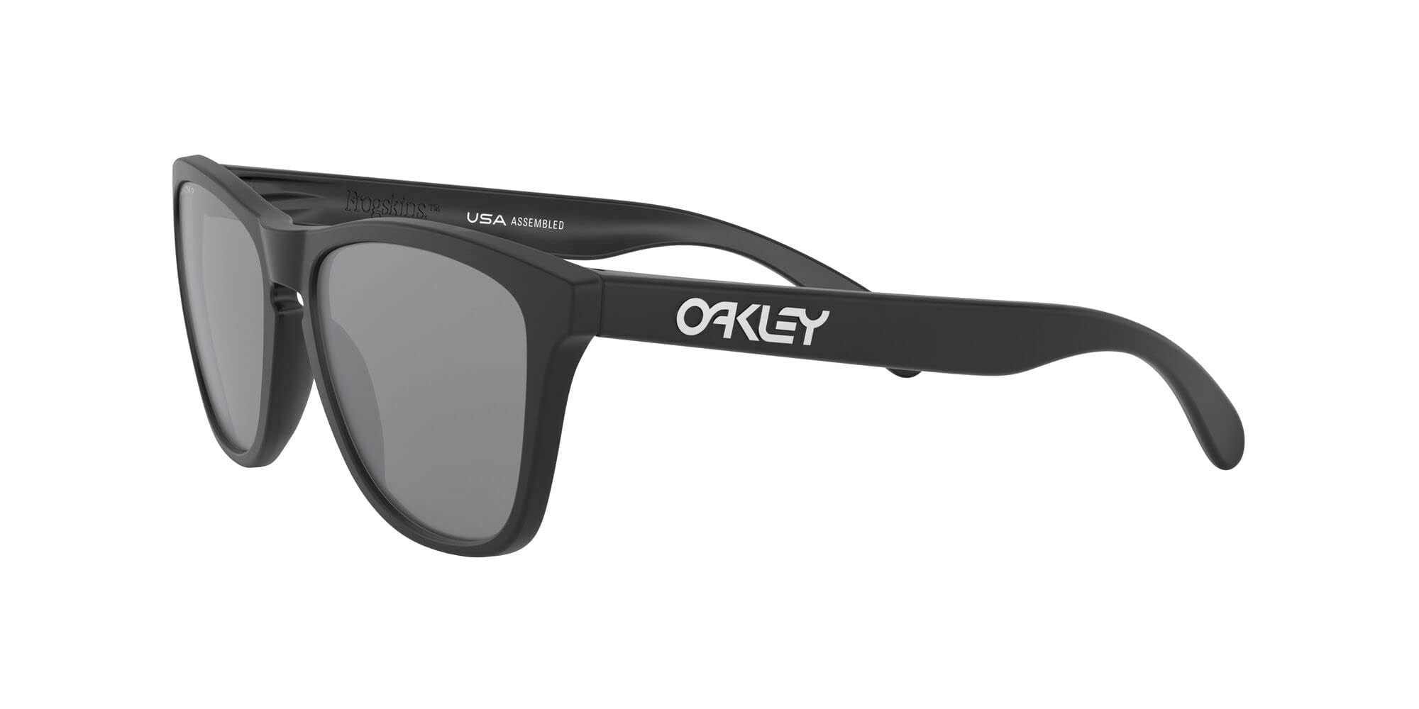 Oakley OO9013 Square Sunglasses, Matte Black/Prizm Black Polarized, 55 mm