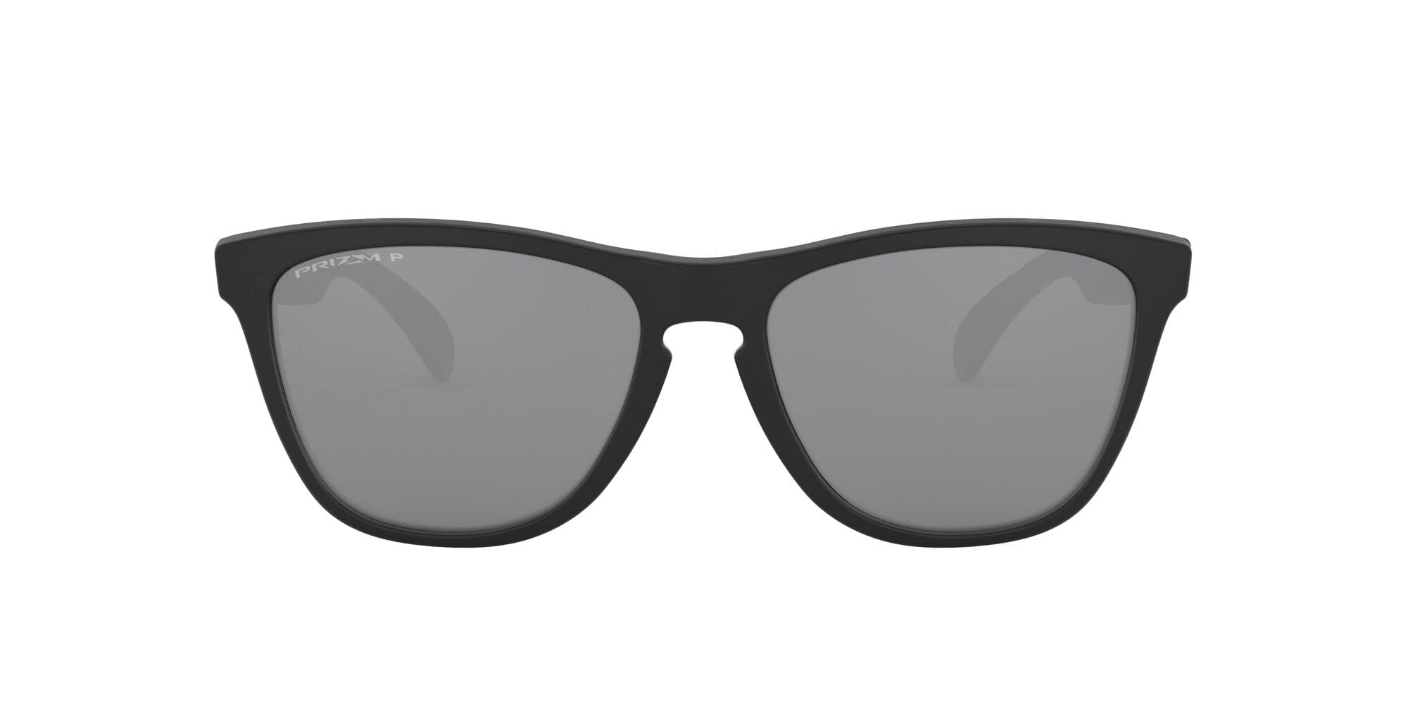 Oakley OO9013 Square Sunglasses, Matte Black/Prizm Black Polarized, 55 mm