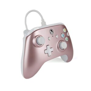 Manette de jeu filaire PowerA pour XBox One (Rose), Manette Filaire Xbox One Or Ro