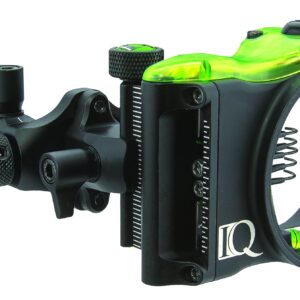 IQ Micro 5-Pin Right Hand Archery Bow Sight, Retina Lock Technology, All Aluminum, Multiple Bow and Quiver Mounting Points, Built-in Sight Level & Light Adapter.019 Pins