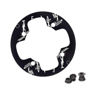 UPANBIKE Mountain Bike Chainring Guard BCD 104mm Aluminum Alloy Chainring Protector Cover for 32~34T Bicycle Chainring Sprockets