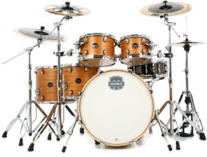 mapex armory 6-piece studioease fast tom shell pack - desert dune