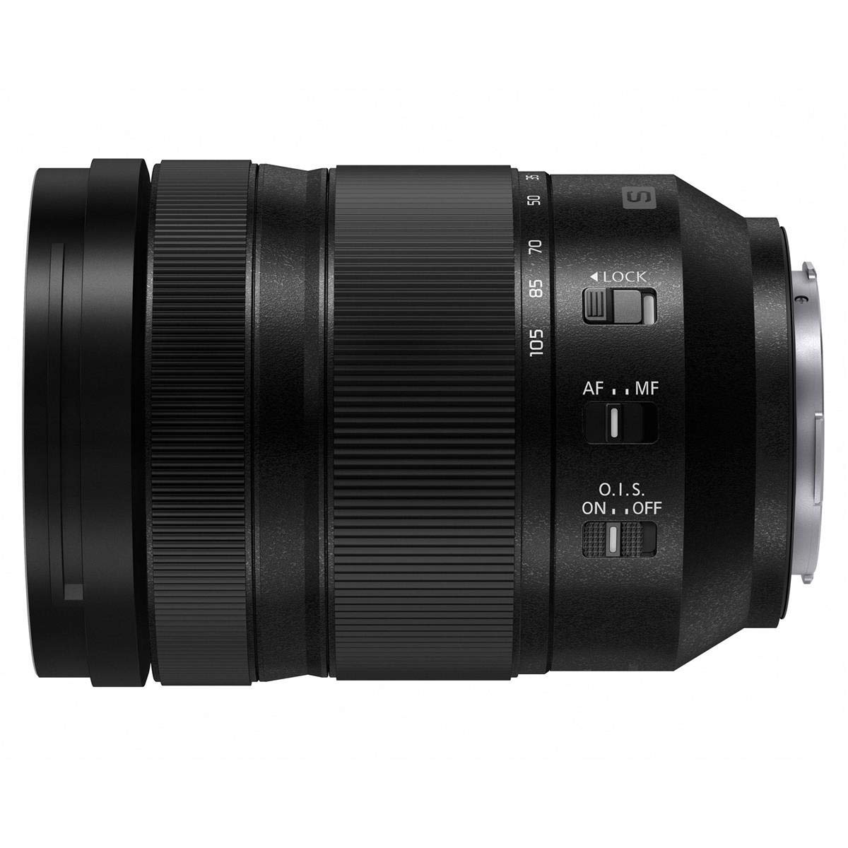 Panasonic LUMIX S 24-105mm F4 Lens, Full-Frame L Mount, Optical Image Stabilizer and Rugged Dust/Splash/Freeze-Resistant S-R24105 (USA), Black